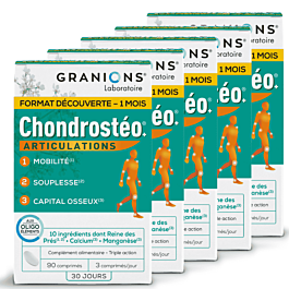 Pack Chondrosteo 4 Achetés +1 OFFERT